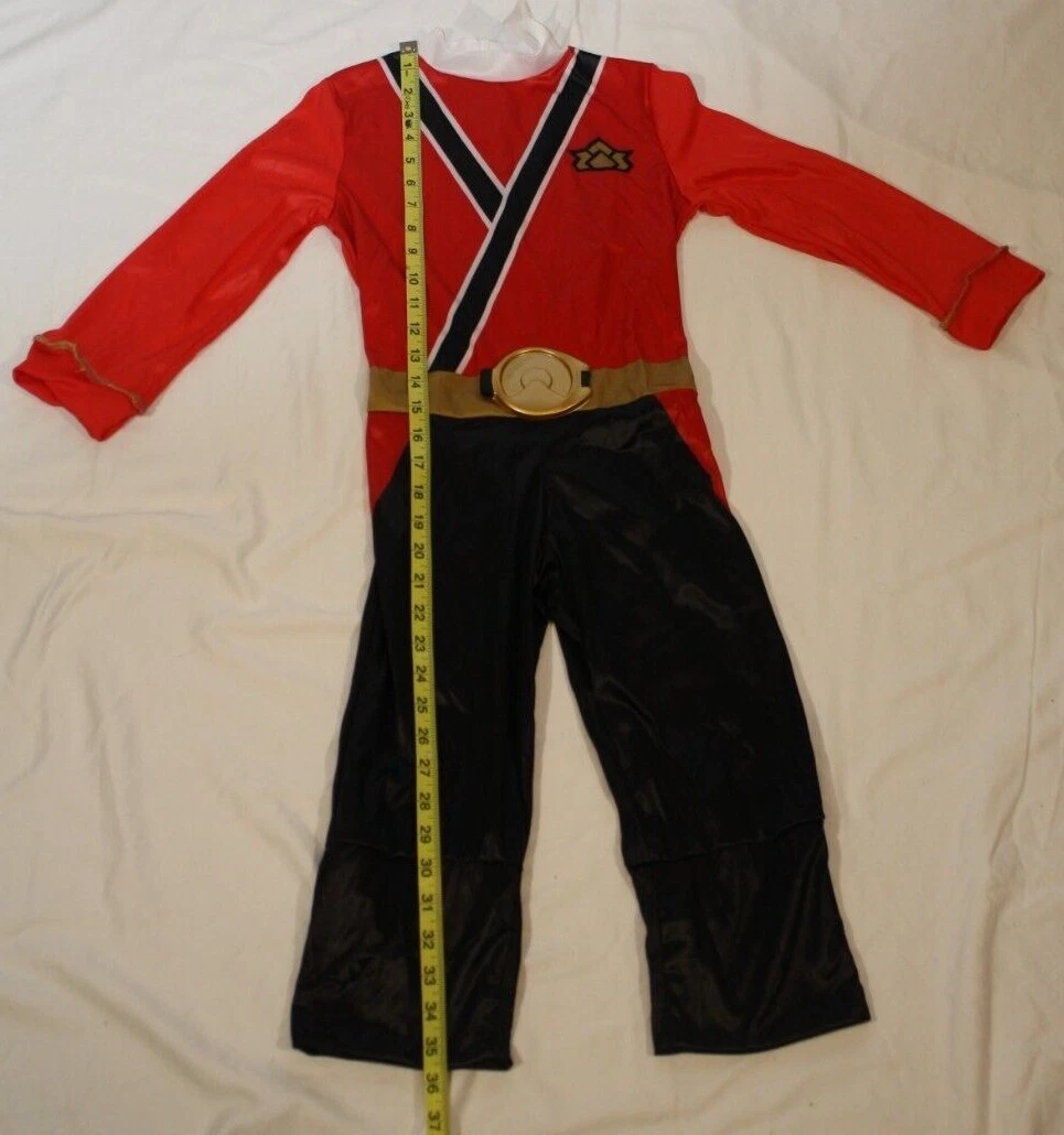 Red Power Ranger Samurai Costume