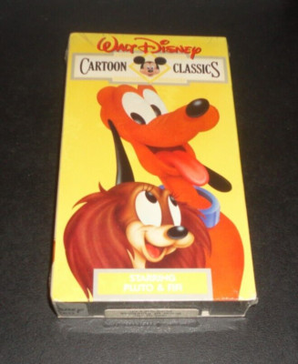 Walt Disney Cartoon Classics : Starring Pluto & Fifi (VHS, 1987) Rare ...