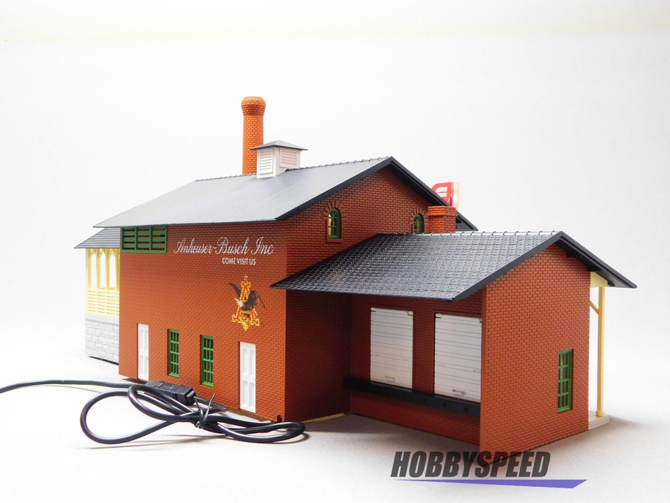 LIONEL BUDWEISER BREWERY BUILDING BUILDING O GAUGE railroad bud beer ...
