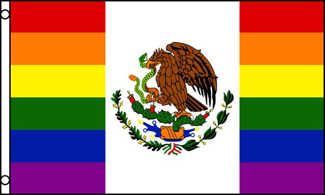 Mexican Rainbow Flag 3x5 ft Mexico Gay Lesbian LGBT LGBT Pride National Banner | eBay
