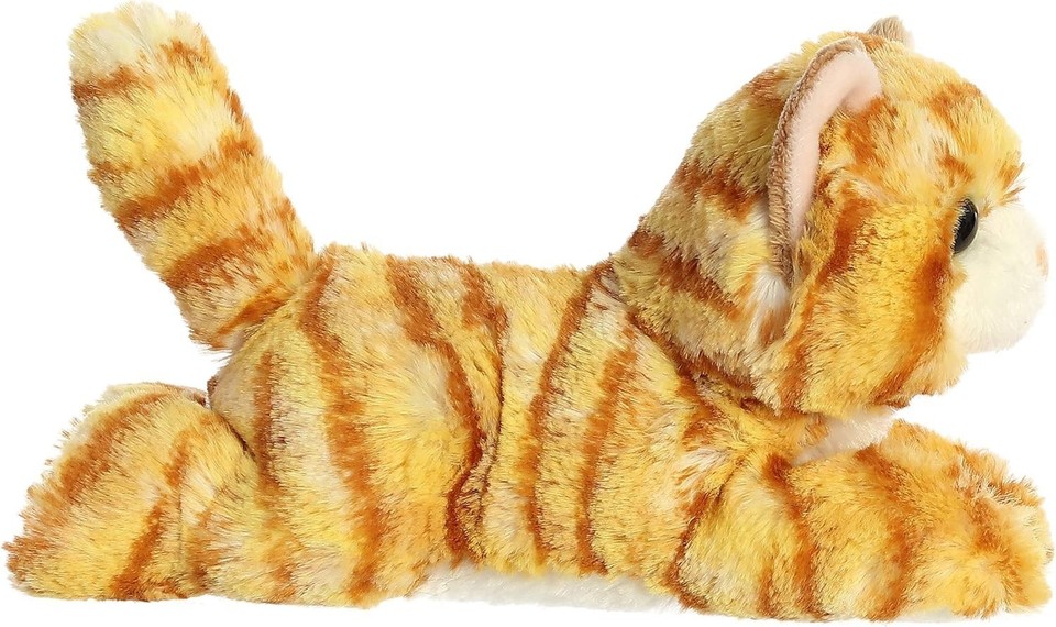 Mini Flopsie Ginger Cat Plush Toy - Adorable 8-Inch Companion for All ...