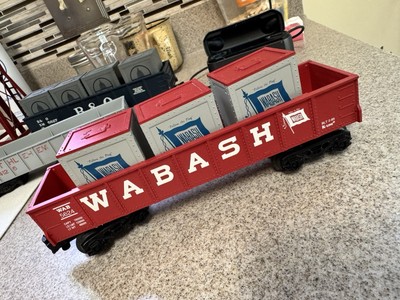 VINTAGE O SCALE Car Wabash WAB 5624 With Load | eBay