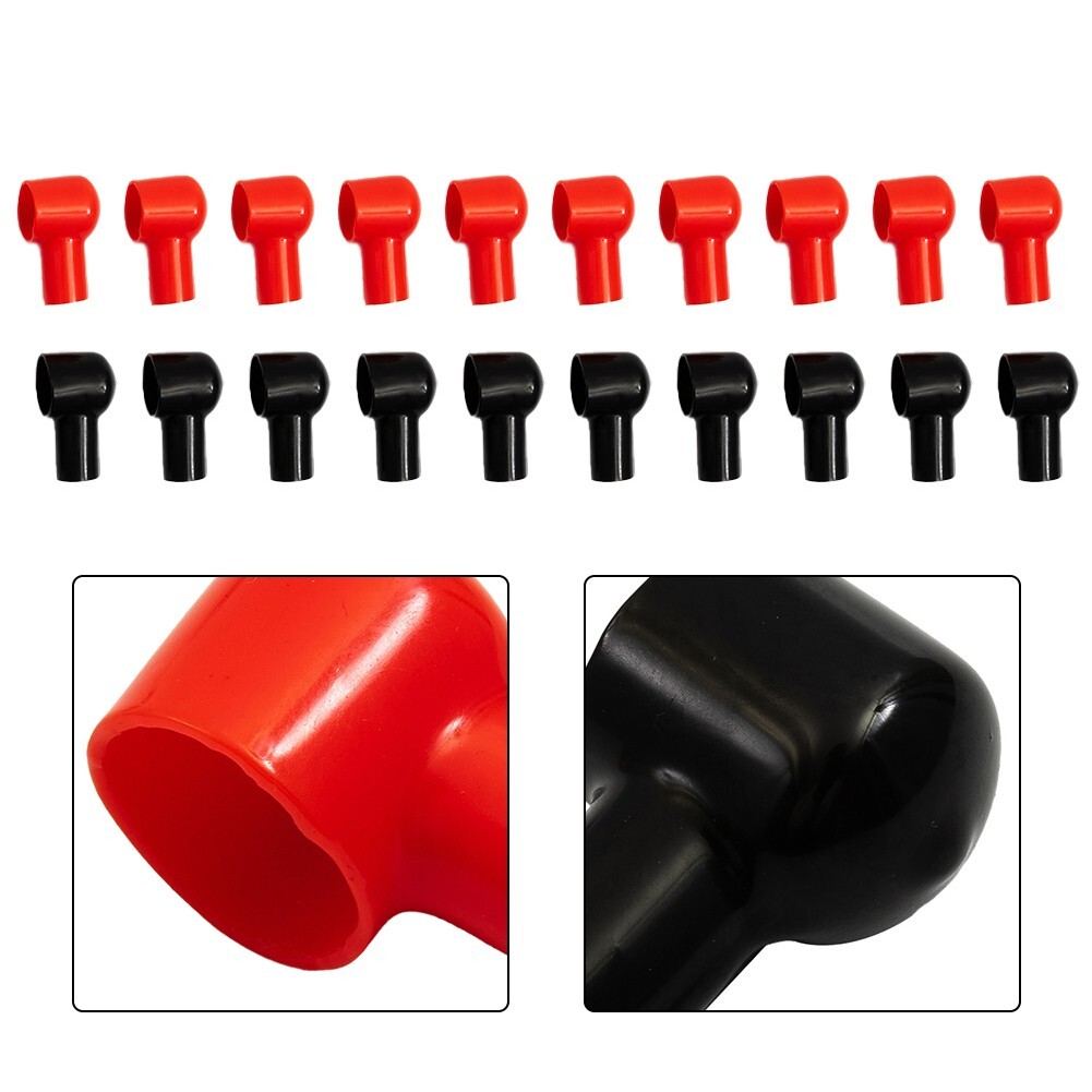 20PCS Battery Terminal Cover Boots Insulating Protective Lug Cap ...