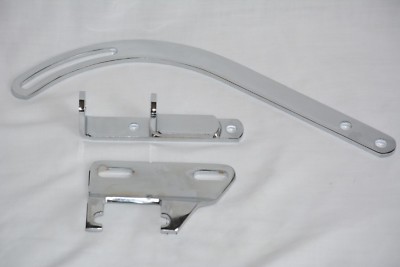 Chrome Small Block Chevy Driver Side Alternator Bracket 283 302 327 350 ...