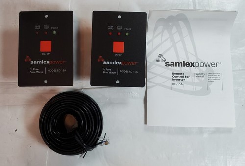 Samlex Solar RC-15A PST Series Remote Control for 600-1000 Watt Models Lot of 2 | eBay