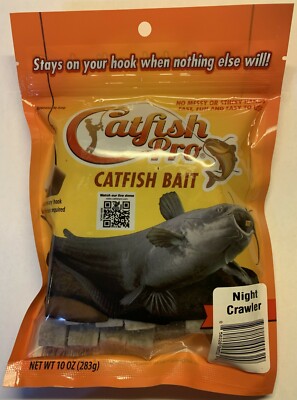 Catfish Pro Nightcrawlers Catfish Bait Catches Blues Channels Bullhead ...