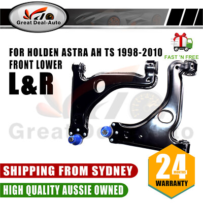 Pair 2pcs Front Lower Control Arm For HOLDEN Astra TS AH 1998 - 2010 ...