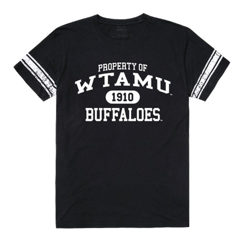 West Texas A&M University Buffs WTAMU College Logo Property Football T ...
