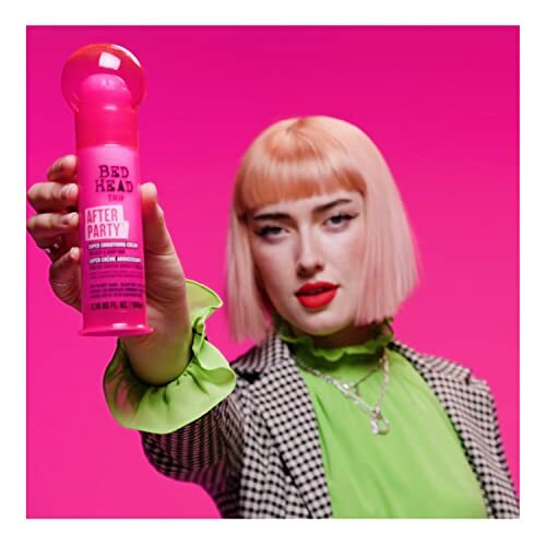 TIGI Bed Head After Party Smoothing Cream for Silky and Shiny Hair 3.38 ...