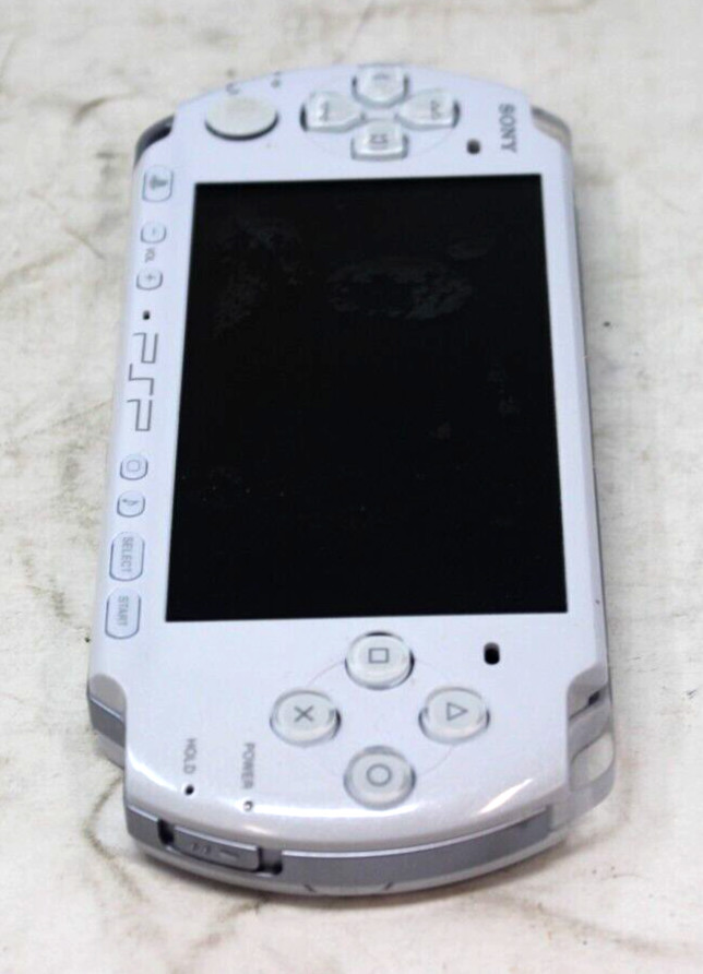 Sony Playstation Portable PSP PSP-3001 Handheld Game System White