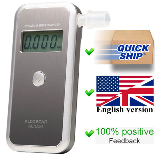 Alcoscan AL-7000 AlcoMate Alcotest Alcohol Breath Tester Analyzer ...