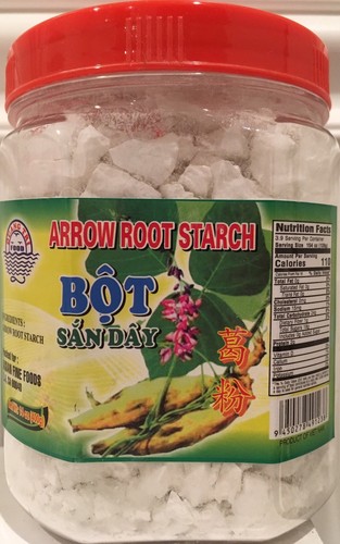 Arrow Root Starch Non GMO 14oz (400g) Thickening Agent Kuzu Kudzu ...