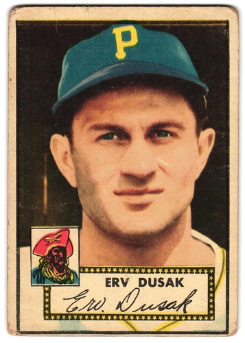 Erv Dusak 1952 Topps Card # 183 VG LB | eBay