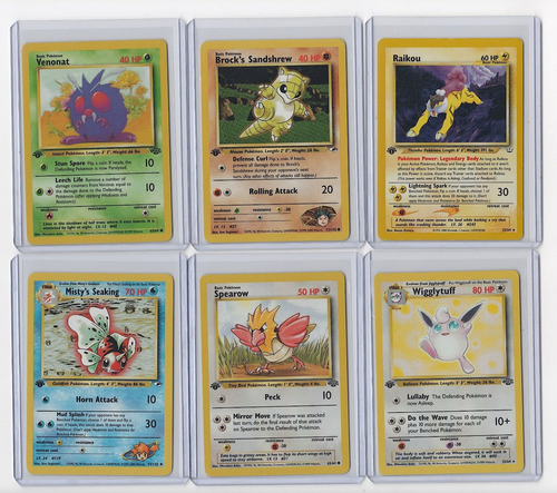 LOT OF TWELVE POKEMON VINTAGE FIRST EDITION CARDS (WOTC BASE SET) | eBay