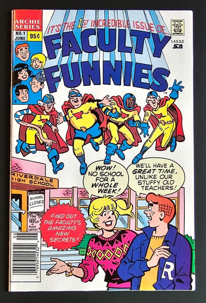 Archie Faculty Funnies #1 June 1989 Archie Series Comics | eBay