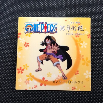 Monkey D Luffy ONEPIECE Tsukigesho seal sticker Japanese Japan F/S C | eBay