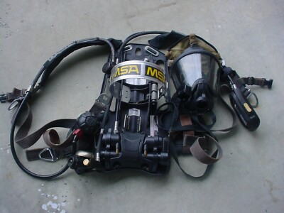 MSA FIREHAWK M7 LP SCBA AIR PACK FIREMAN FIRE DEPT FIREFIGHTER | eBay