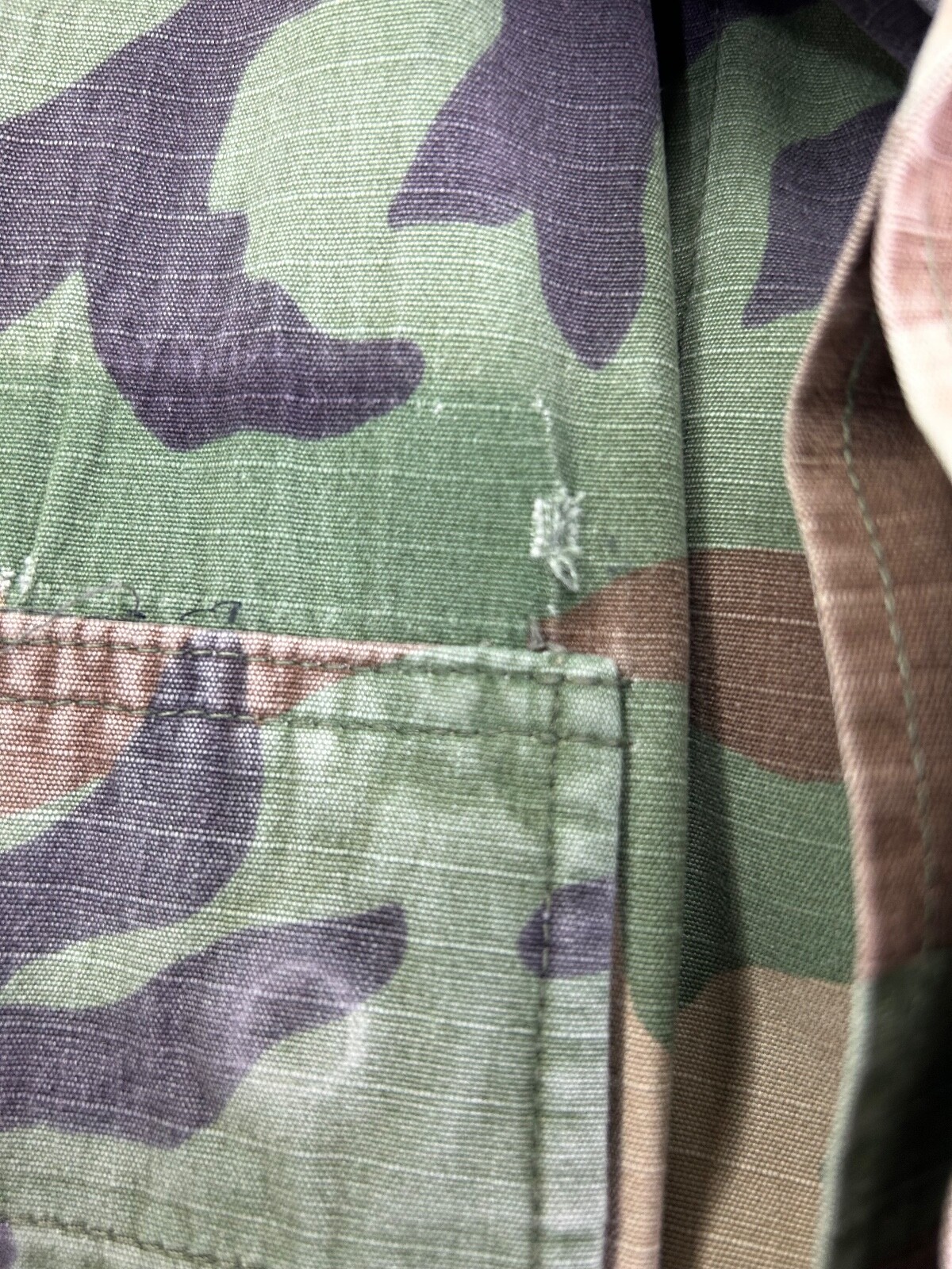 Vintage US Army Rangers Officer Patched Camo Blouse & Pants | eBay