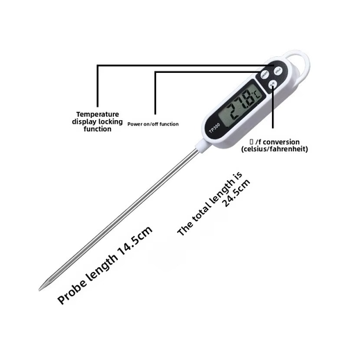 Digital Food Thermometer Meat Temperature Probe BBQ Turkey Kitchen Food ...