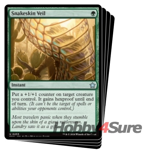 Snakeskin Veil X4 M/NM Magic: The Gathering MTG Foundations | eBay