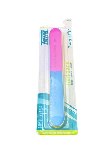 TRIM 7-Way Color Coded Nail Finishing Buffer 1 Ct | eBay