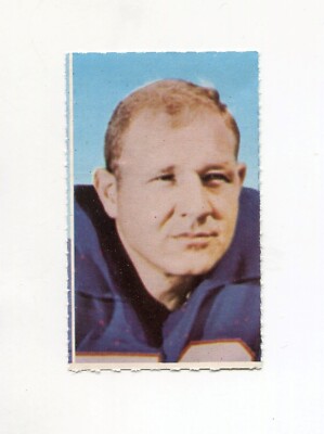 Buffalo Bills Mike Stratton 1969 Glendale Football Stamp | eBay
