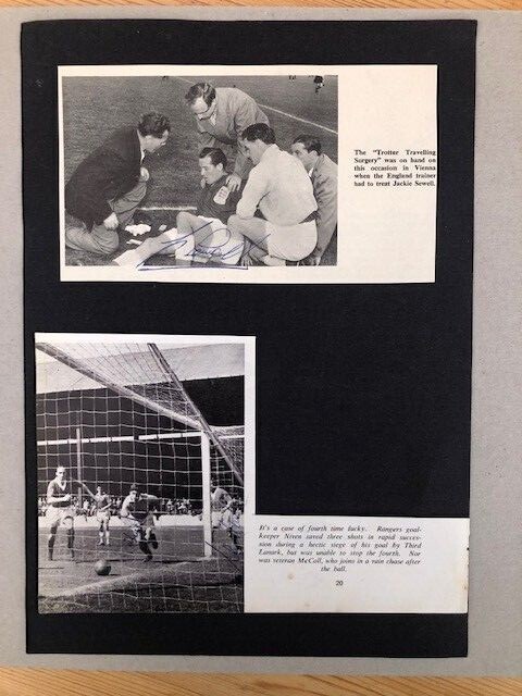 3 X Signed pictures of footballers, George | Grelly UK