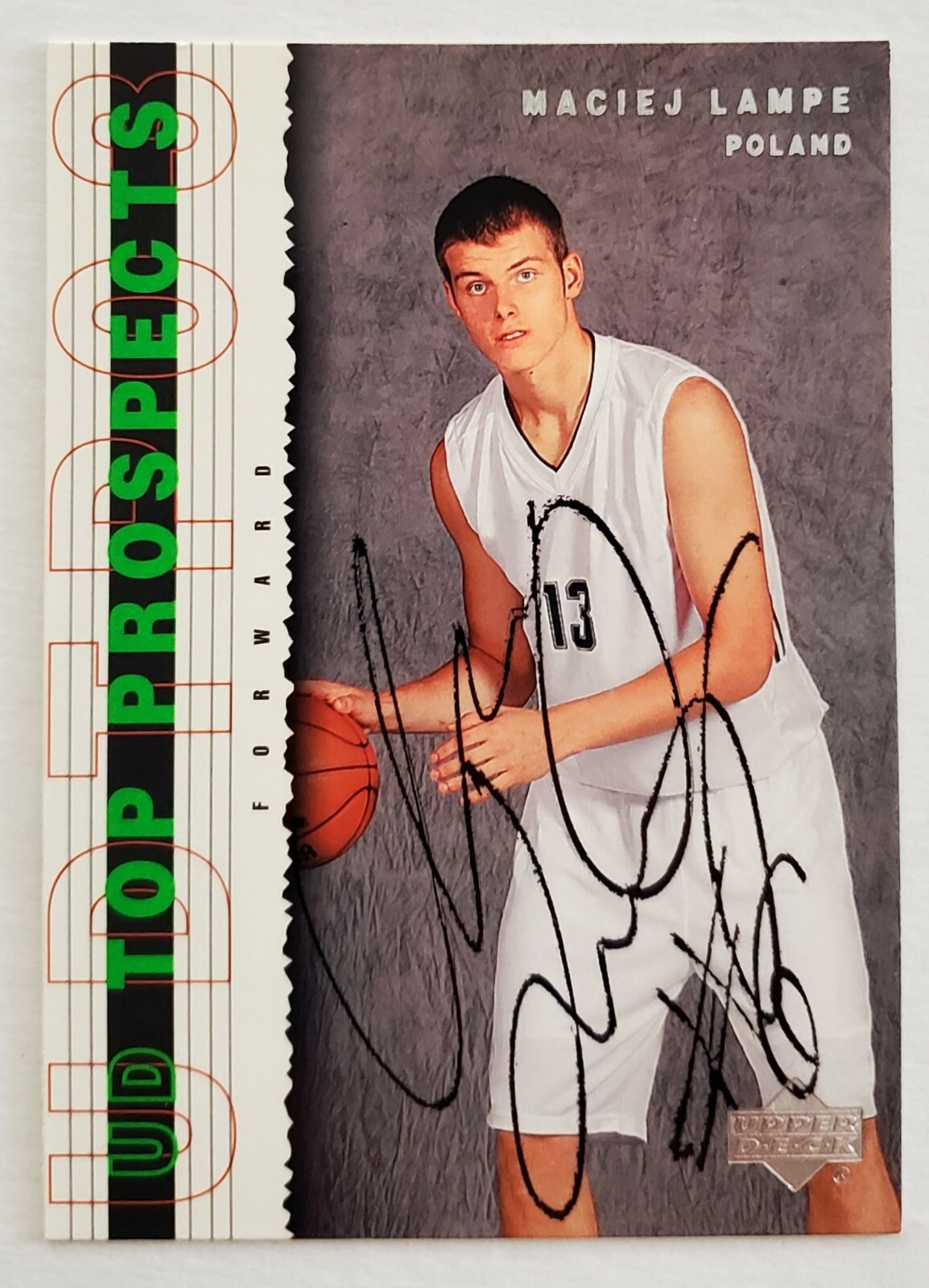 Maciej Lampe Signed 2003 Upper Deck #7 Card New York Knicks NBA RAD | eBay