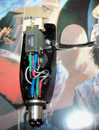 SHURE M91E CARTRIDGE W/ SHURE N 70 B SYLUS PIONEER HEADSHELL | eBay