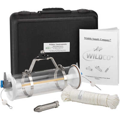 Wildco Beta Horizontal Acrylic Water Sample Bottle Kit | eBay