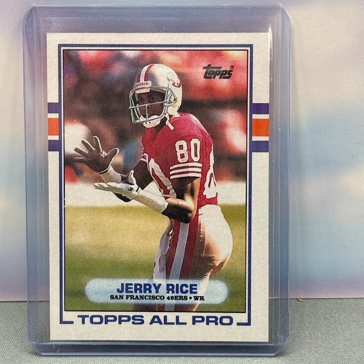 1989 Topps Jerry Rice #7 San Francisco 49ers HOF | eBay