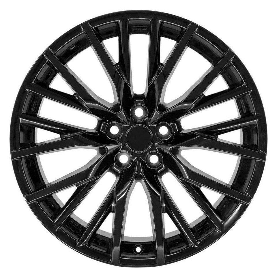20" OE Wheels LX59 Gloss Black 20x8 Wheel 5x4.5 For Lexus RX350 RX450 ...