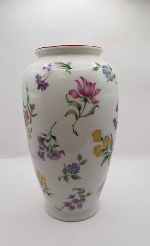 Georges Briard FLORAL FANTASY 6" Vase Flowers of Faience Ware ...