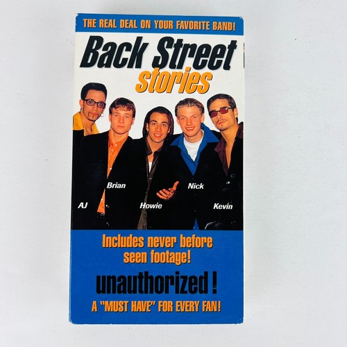 Backstreet Boys - Back Street Stories Unauthorized VHS Video Tape | eBay