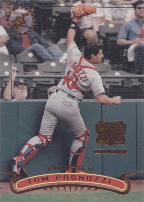 1996 Topps Stadium Club - Extreme Players Tom Pagnozzi Bronze for sale ...