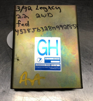 1992 Subaru Legacy FWD Automatic Transmission Control Module TCM TCU | eBay