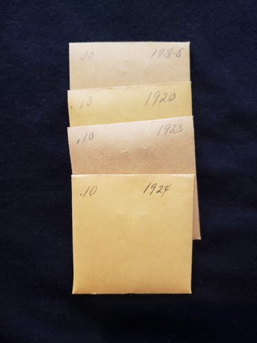 Old U.S. coins lot of 4 Dimes From an old timer coin collection, FREE ...