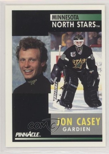 1991-92 Pinnacle French Jon Casey #144 | eBay