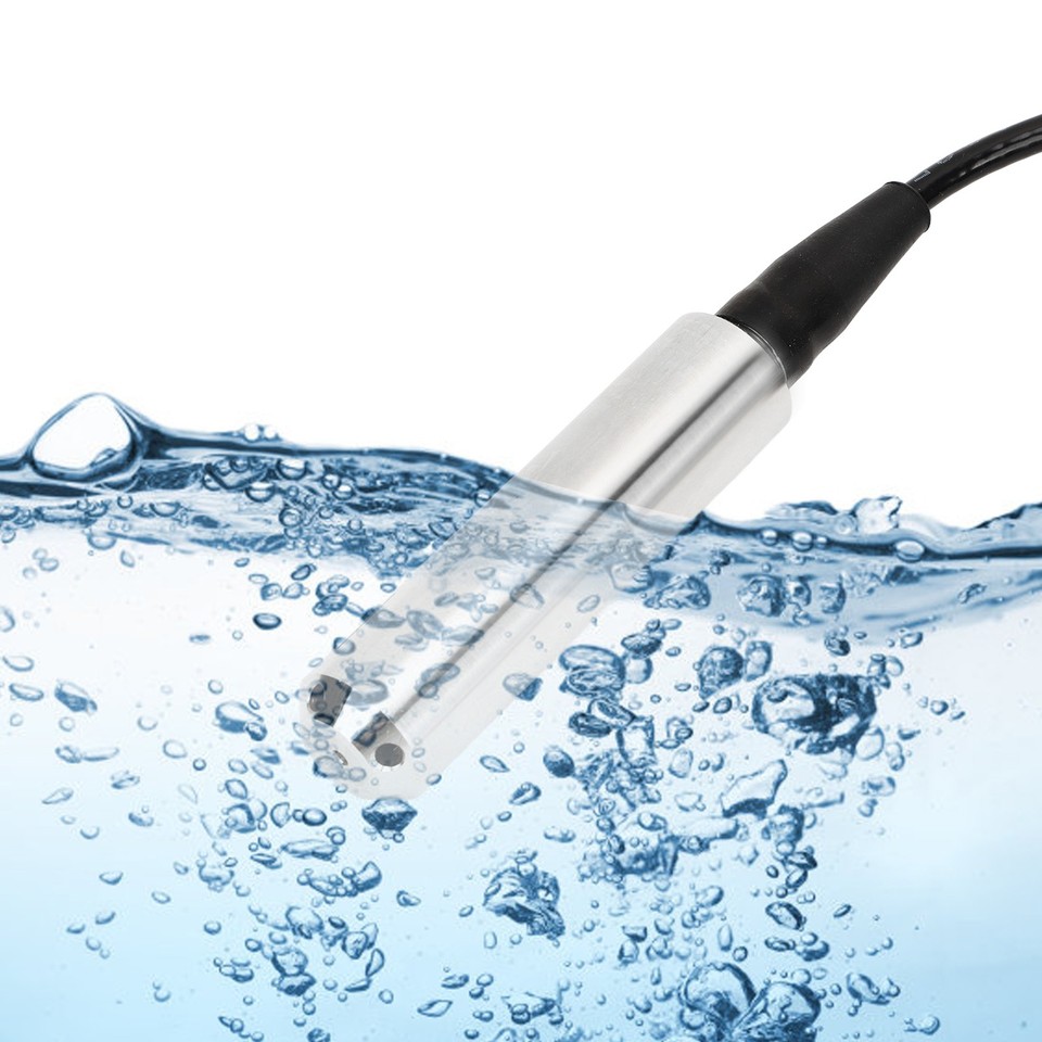 Liquid Transmitter Stainless Steel Oil Water Level Sensor Probe 24VDC 4 ...