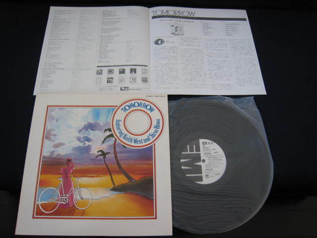 Tomorrow feat Keith West Steve Howe Japan Promo Vinyl LP EMS-80741 Yes ...