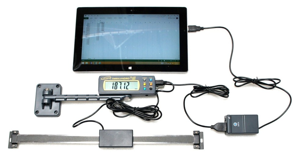 iGaging Absolute DRO Digital Readout 38" / 965mm Read Out Stainless ...