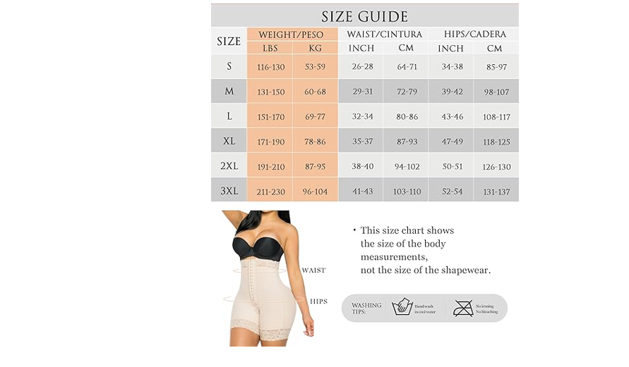 YIANNA Tummy Control Shapewear for Women Strapless Fajas Colombianas ...
