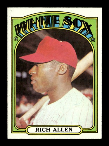 1972 Topps #240 Rich Allen Chicago White Sox HOF EX-MT Baseball Card ...