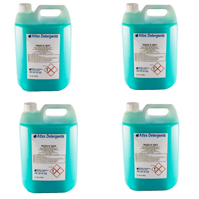 Wash And Wax Super Triple Action Car Wash Shampoo & Wax Cleaning 4 x 5 ...