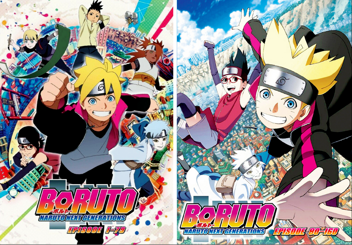 Anime DVD Boruto: Naruto Next Generations Vol. 1 - 160 English Audio ...