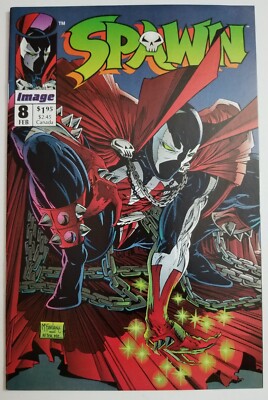 Spawn #8 (Image Comics, 1993) McFarlane Spider-Man Homage Cover | eBay