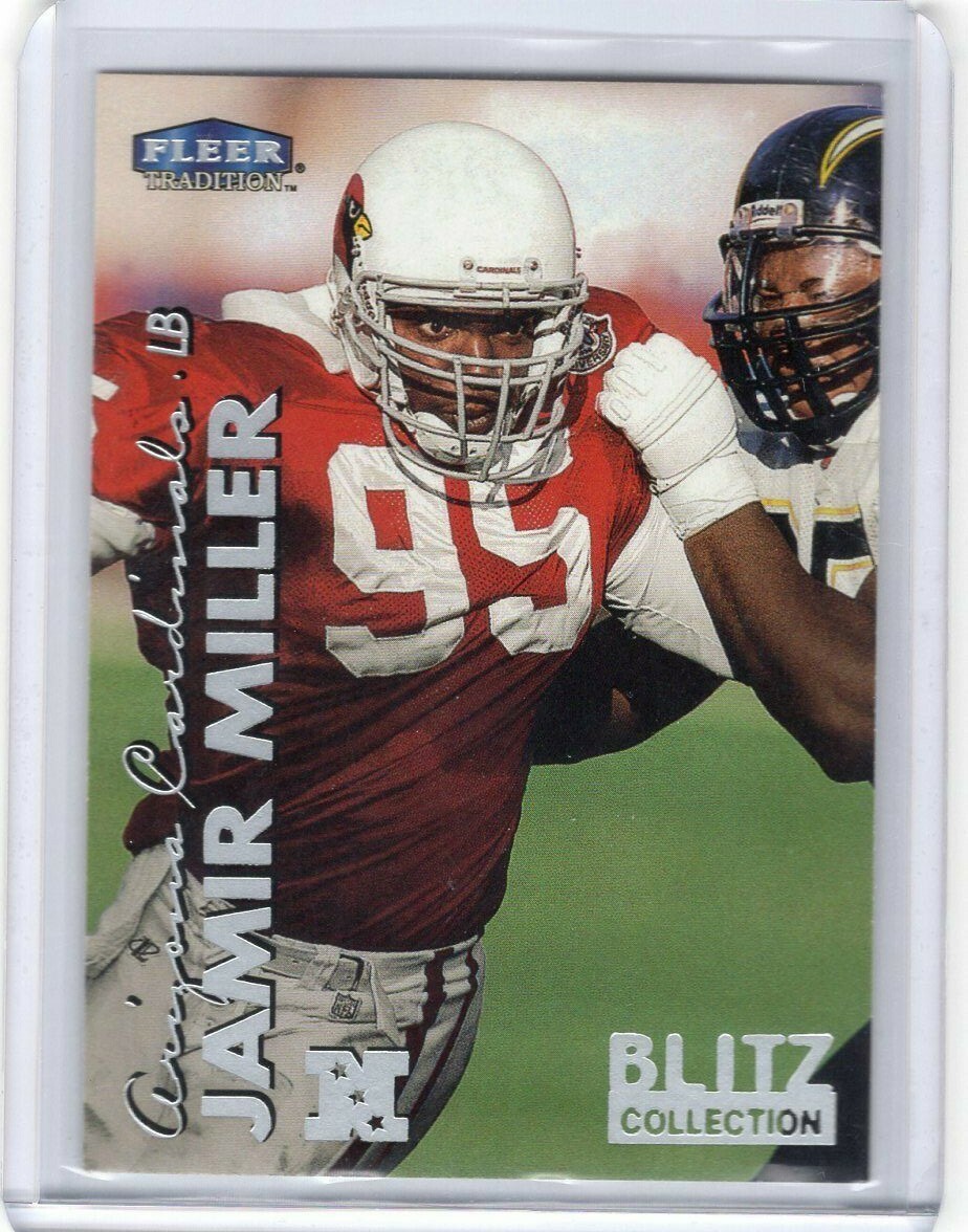JAMIR MILLER 1999 Fleer Tradition BLITZ COLLECTION #71 - CARDINALS | eBay