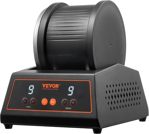 Rock Tumbler Machine, 4 Lbs Rock Polishing Machine, Direct Drive Motor ...