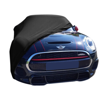 Indoor car cover fits Mini Cooper (F56) bespoke Berlin Black cover ...