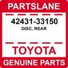 42431-33150 Toyota OEM Genuine DISC, REAR | eBay